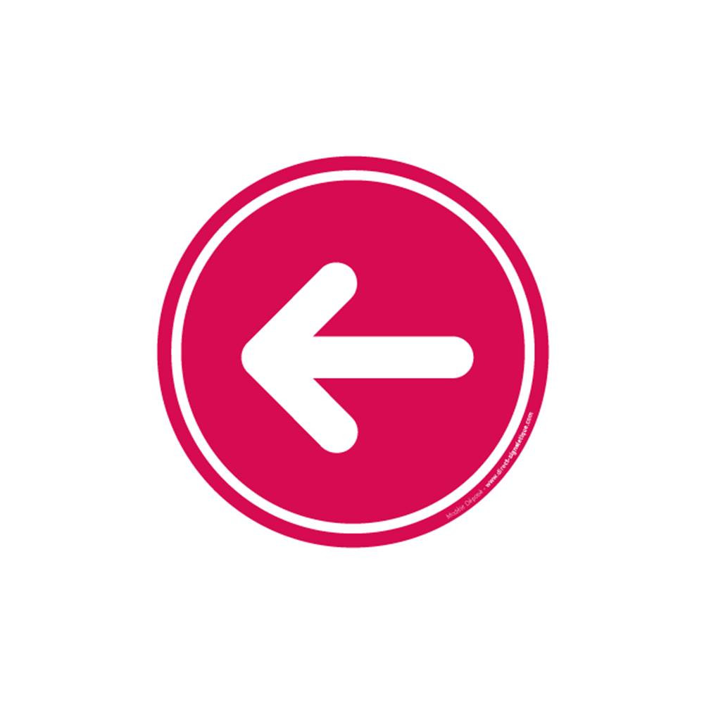 Autocollant Flèche - Direct Signalétique