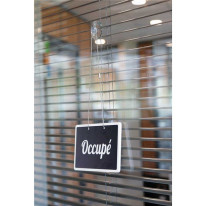 Pancarte occupé libre pour porte - Direct Signalétique